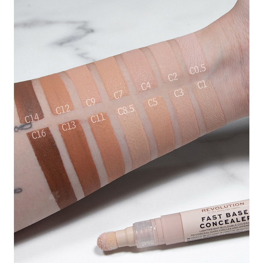 Revolution Fast Base Concealer - C9 - Vamp