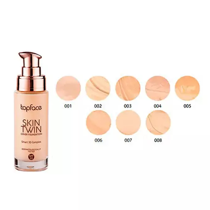 Topface Skın Twin Cover Foundation - Vamp